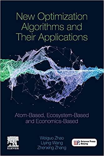 New Optimization Algorithms and Their Applicatio