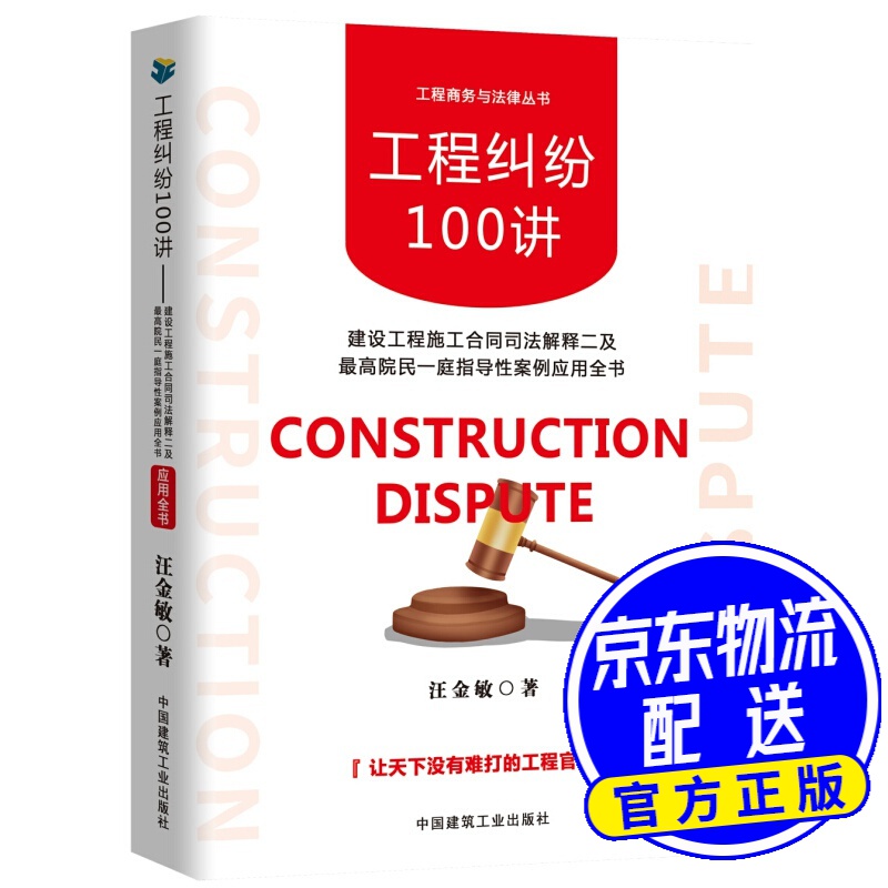 工程纠纷100讲：建设工程施工合同司法解释二 及院民一庭指导性案例应用全书