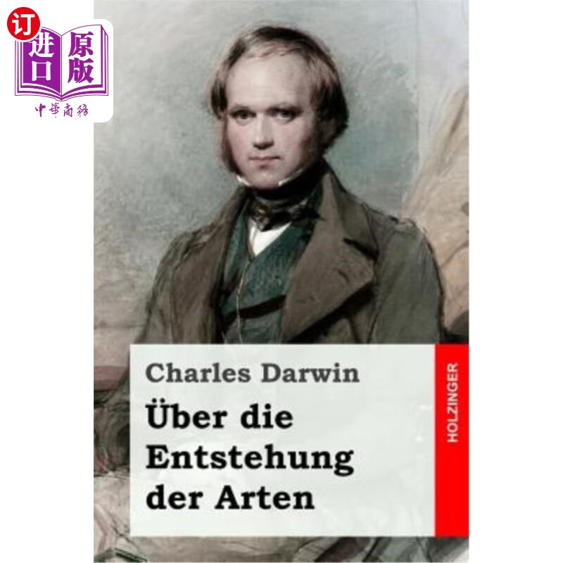 海外直订über die Entstehung der Arten 关于物种起源的书