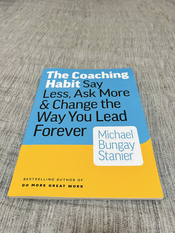 现货The Coaching Habit纸质书 别不存在或者非法别名,库存清零,请修改