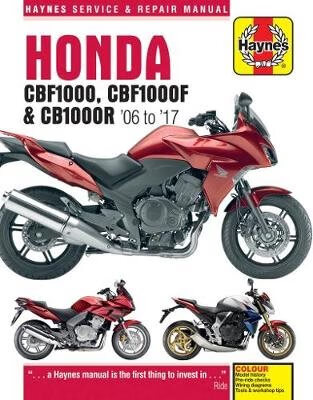 Honda CBF1000 (06 - 10), CBF1000F (11 - 17) & CB1000R (08 - 17) Haynes Repair Manual