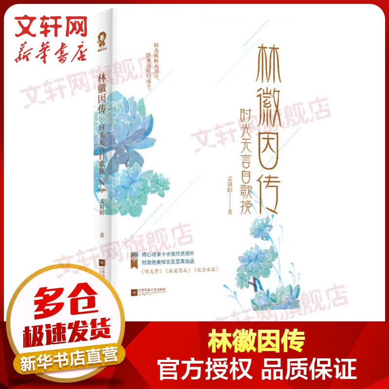 林徽因传 时光无言自歌挽