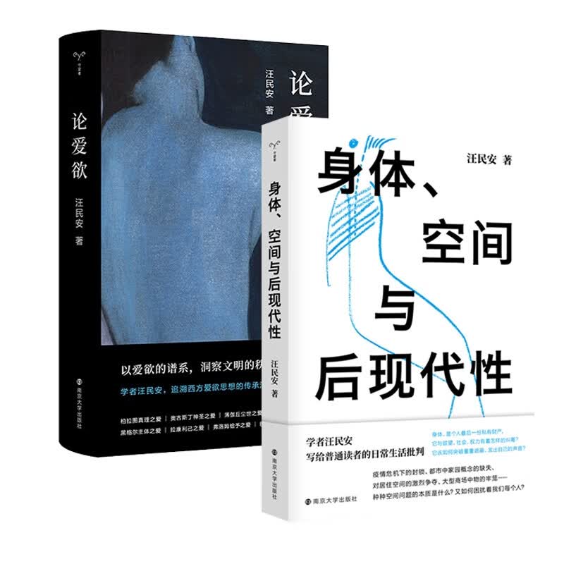 论爱欲+身体、空间与后现代性 全2册 汪民安