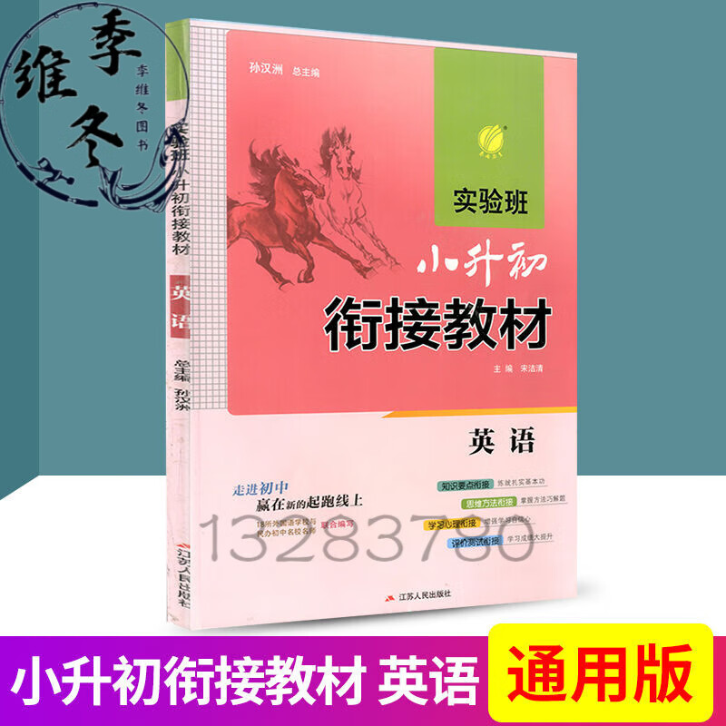 实验班 小升初衔接教材语文数学英语小升初复习资料小升初必刷题 英语