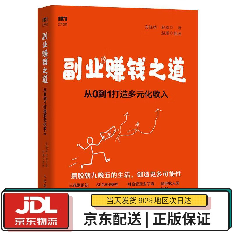 【全新送货上门】副业赚钱之道 从0到1打造多元化收入 安晓辉,程涛 著 人民邮电出版社 9787115523020