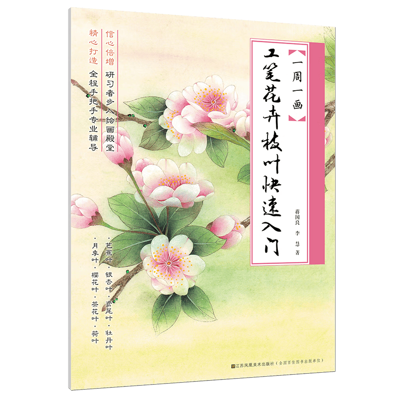 一周一画-工笔花卉枝叶快速入门