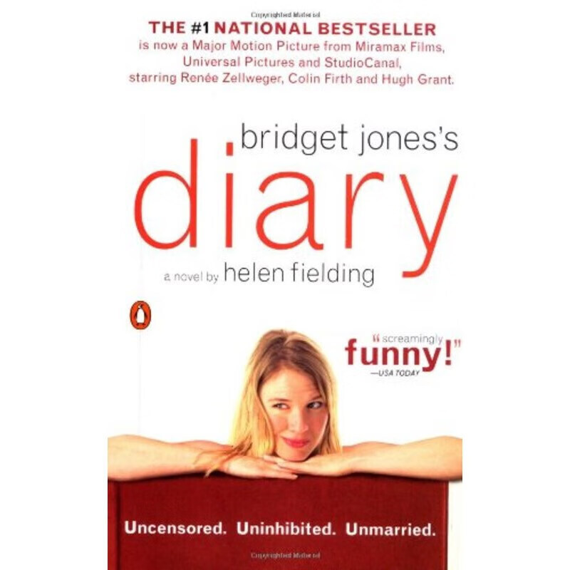 预售 英文原版 Bridget Jones's Diary (movie tie-in) 单身日记1(电影书)