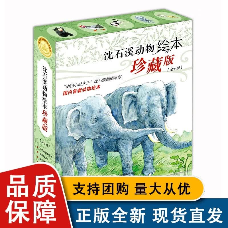 沈石溪动物绘本珍藏版（全10册）