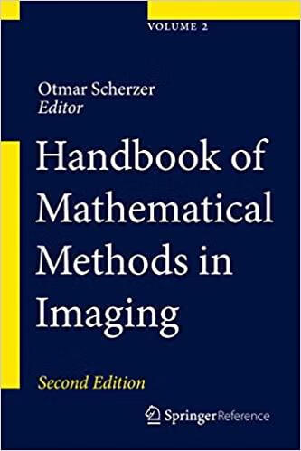 高被引Handbook of Mathematical Methods in Imaging