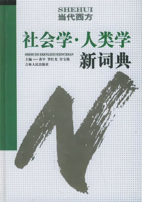 当代西方社会学人类学新词典 黄平,罗红光,许宝强 主编【书】