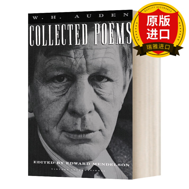 英文原版 Collected Poems Auden 奥登诗选 英文版 进口英语原版书籍