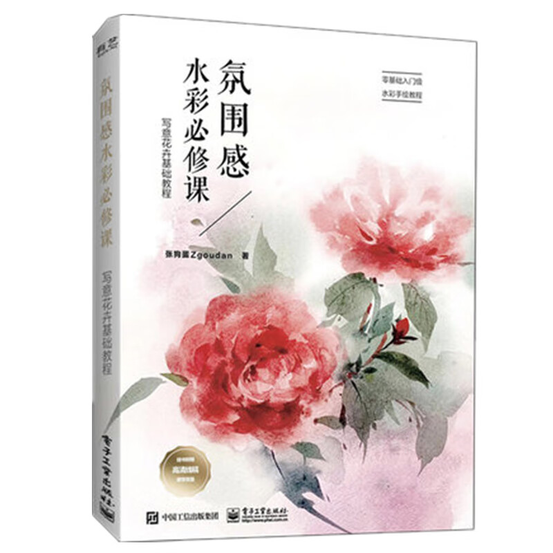 氛围感水彩必修课：写意花卉基础教程 正货