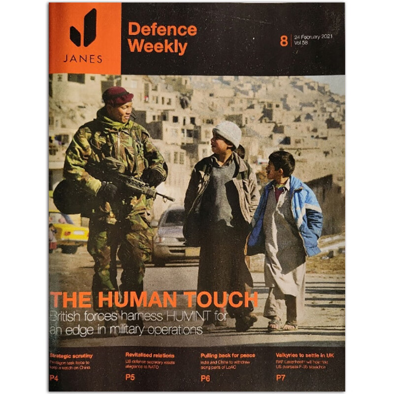 【单期可选】Jane's Defence Weekly 2019/20年 英文英语杂志 2021年2月24日刊