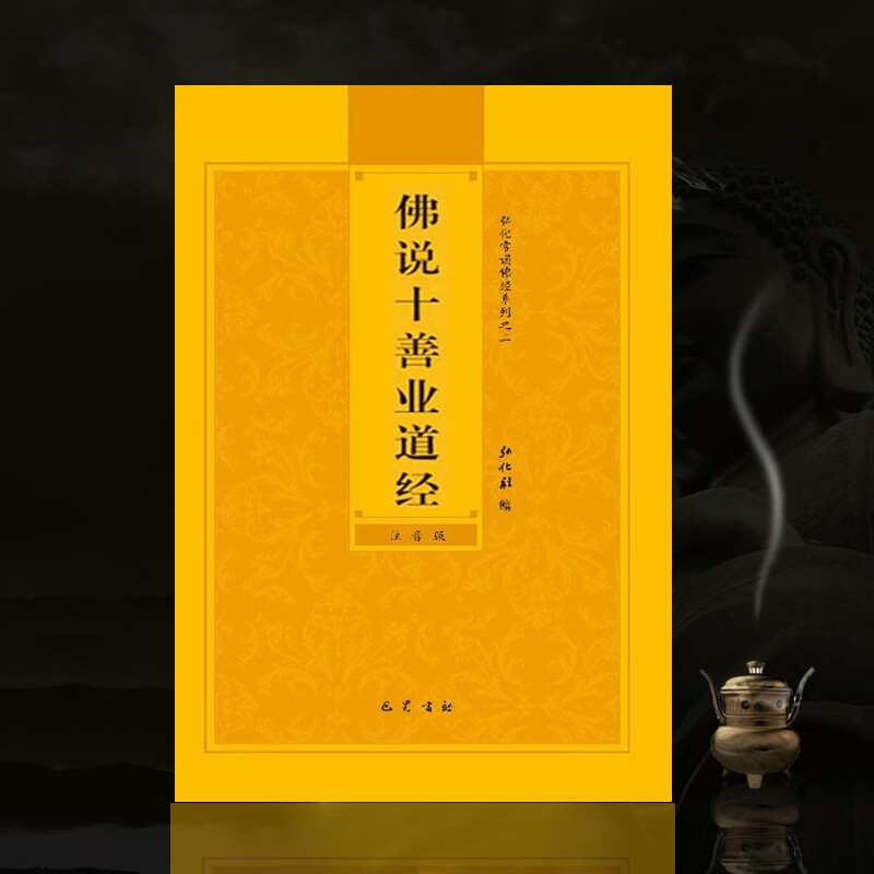 佛说十善业道经简体注音版十善业道经佛经拼音读诵本经书结缘