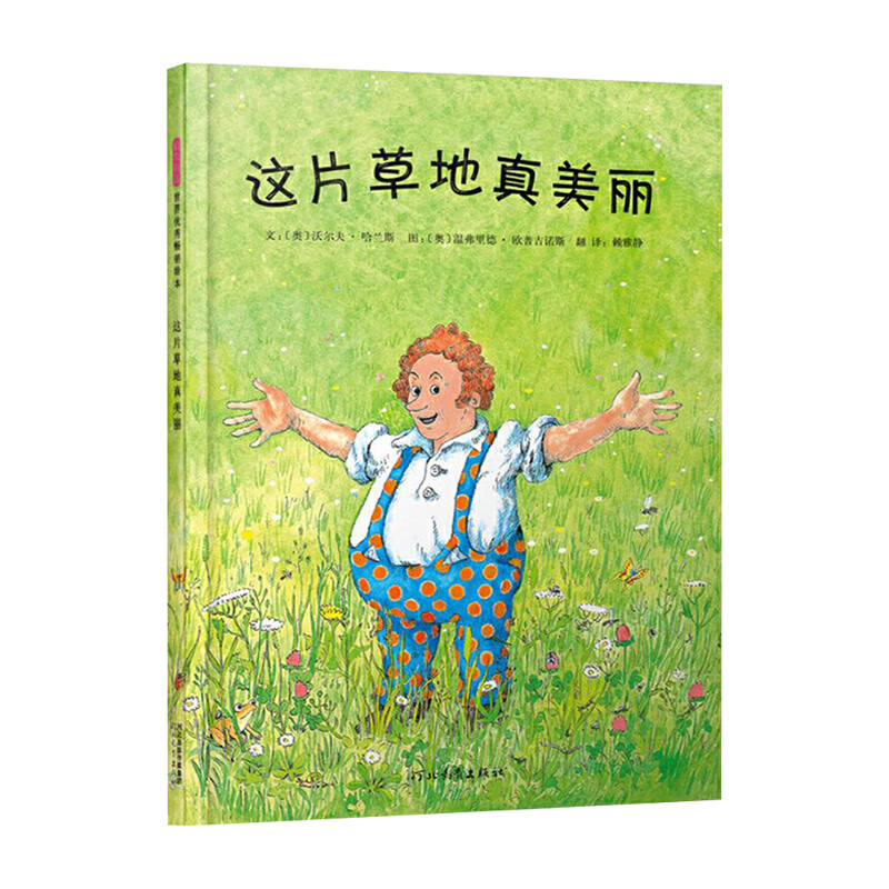 启发绘本我喜欢书慌张先生硬壳精装图画书和甘伯伯去游河去兜风这片草地真美丽安东尼布朗大作适合2岁以上子 《这片草地真美丽》精装 有趣而又发人深省的故事