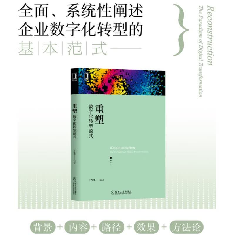 官网 重塑 数字化转型范式 丁少华 框架模型 企业转型内外动因 技术发展趋势 核心能力 产品服务 运营体系 组织形态 商业模式