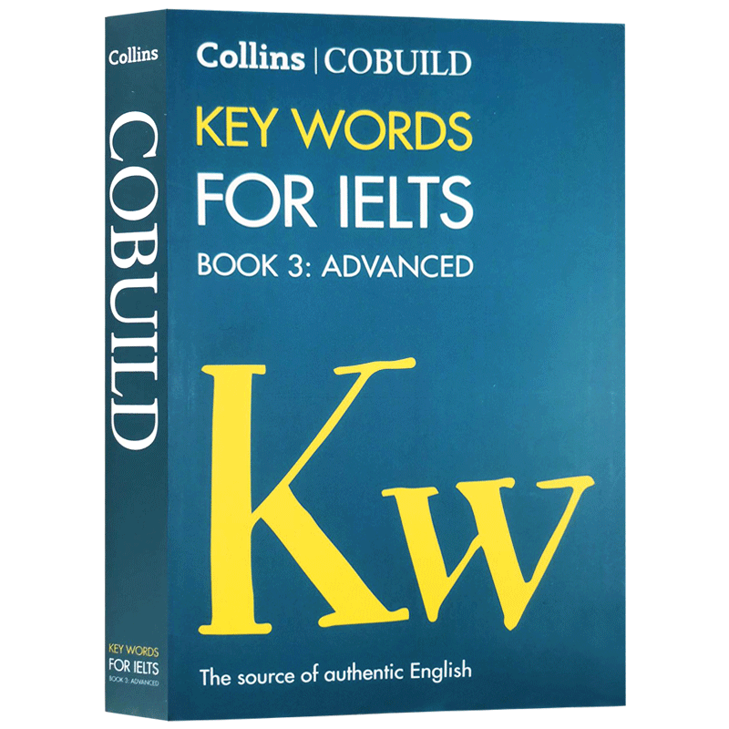 【瑕疵书】 英文原版 柯林斯雅思英语考试关键词汇 Collins Key Words for IELTS 3 全英文版