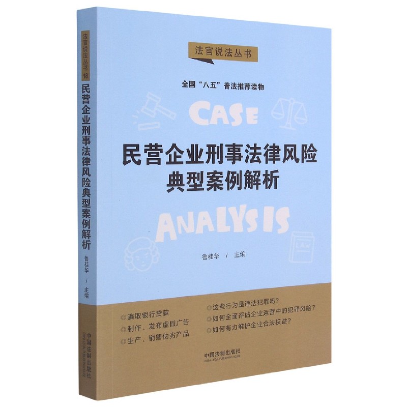 民营企业刑事法律风险典型案例解析/法官说法丛书