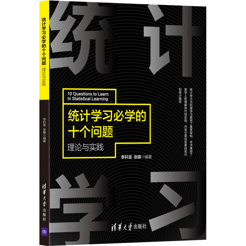 统计学习必学的十个问题 理论与实践 李轩涯,张暐 书籍