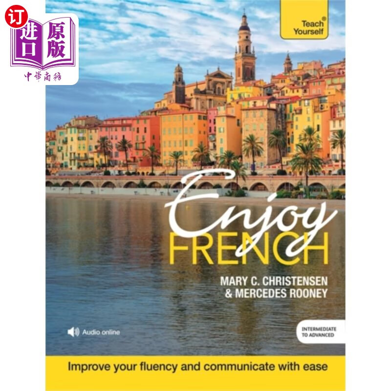 海外直订Enjoy French Intermediate to Upper Intermediate ... 享受法语中级到中级课程