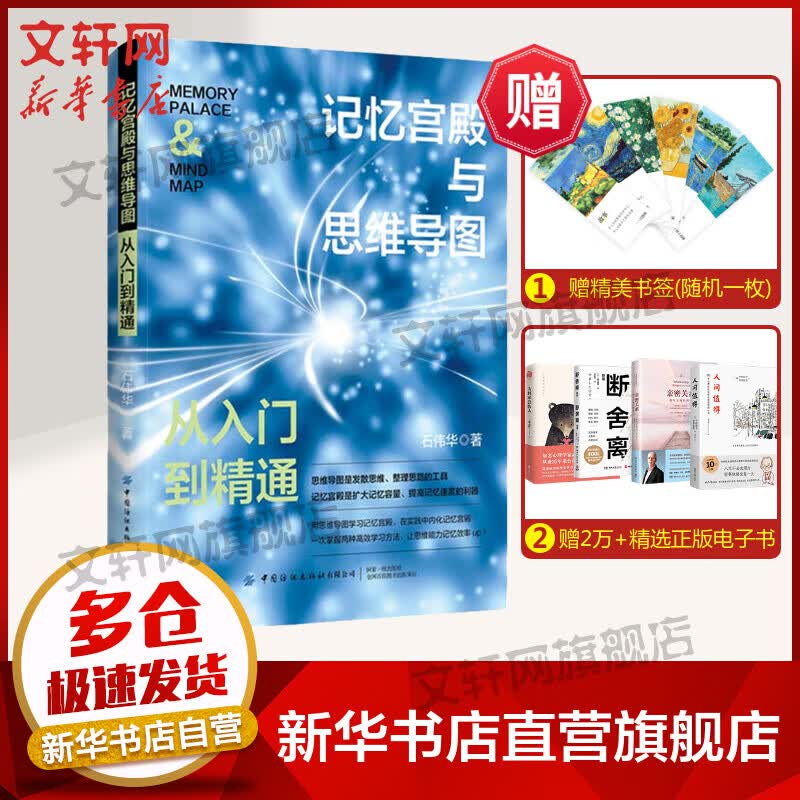记忆宫殿与思维导图 从入门到精通 图书