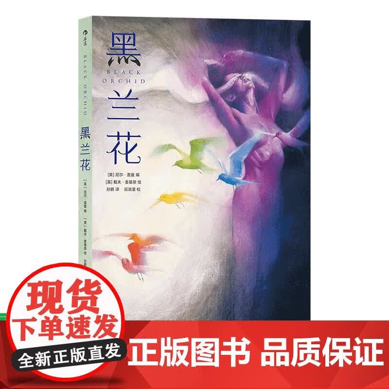 黑兰花 图像小说 植物 漫画 尼尔·盖曼 湖南美术出版社 [英]尼尔·盖曼 著