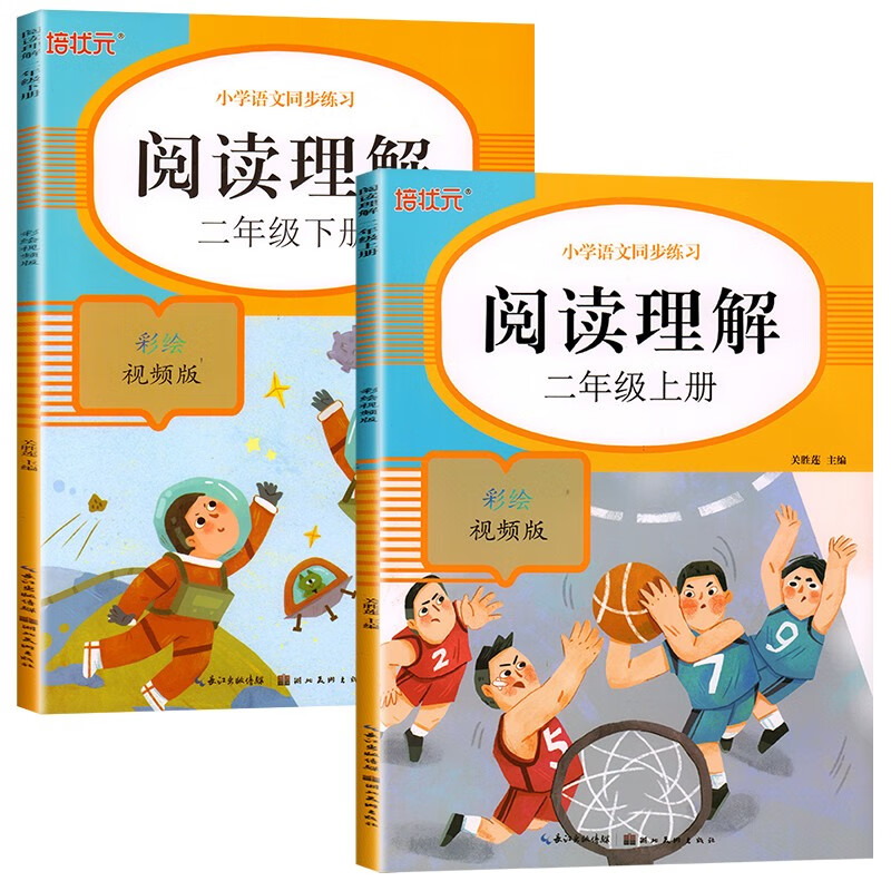 二年级阅读理解训练人教版暑假每日一练阅读理解专项训练书阶梯阅读语文专项强化训练小学2年级上册下册课外阅读书籍人教 二年级上下册阅读理解共2本