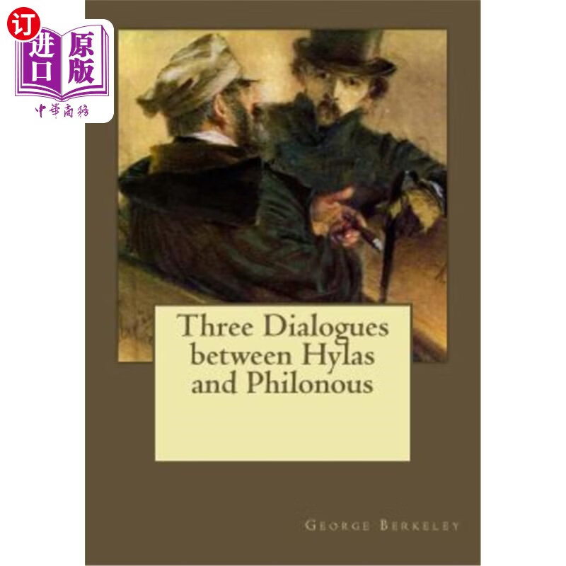 海外直订Three Dialogues between Hylas and Philonous 海拉斯与斐洛诺斯对话录三篇