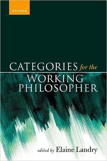 在职哲学家的类别 Categories for the Working Philosopher