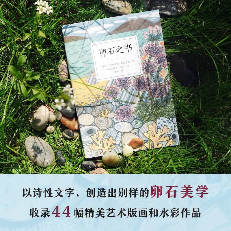【天际线】卵石之书（以诗意文字创造卵石美学，含44幅彩色版画和水彩画）