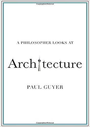 A Philosopher Looks at Architecture
