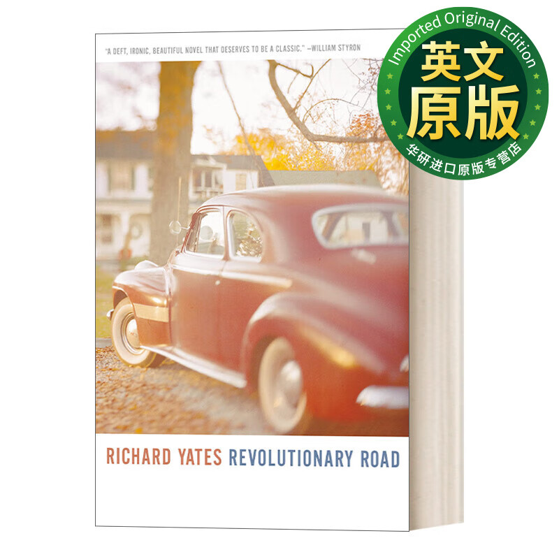 Revolutionary Road Vintage Contemporaries 革命之路 美国国家图书奖获得者Richard Yates 英文版 进口英语书籍 英文原版 心理小说