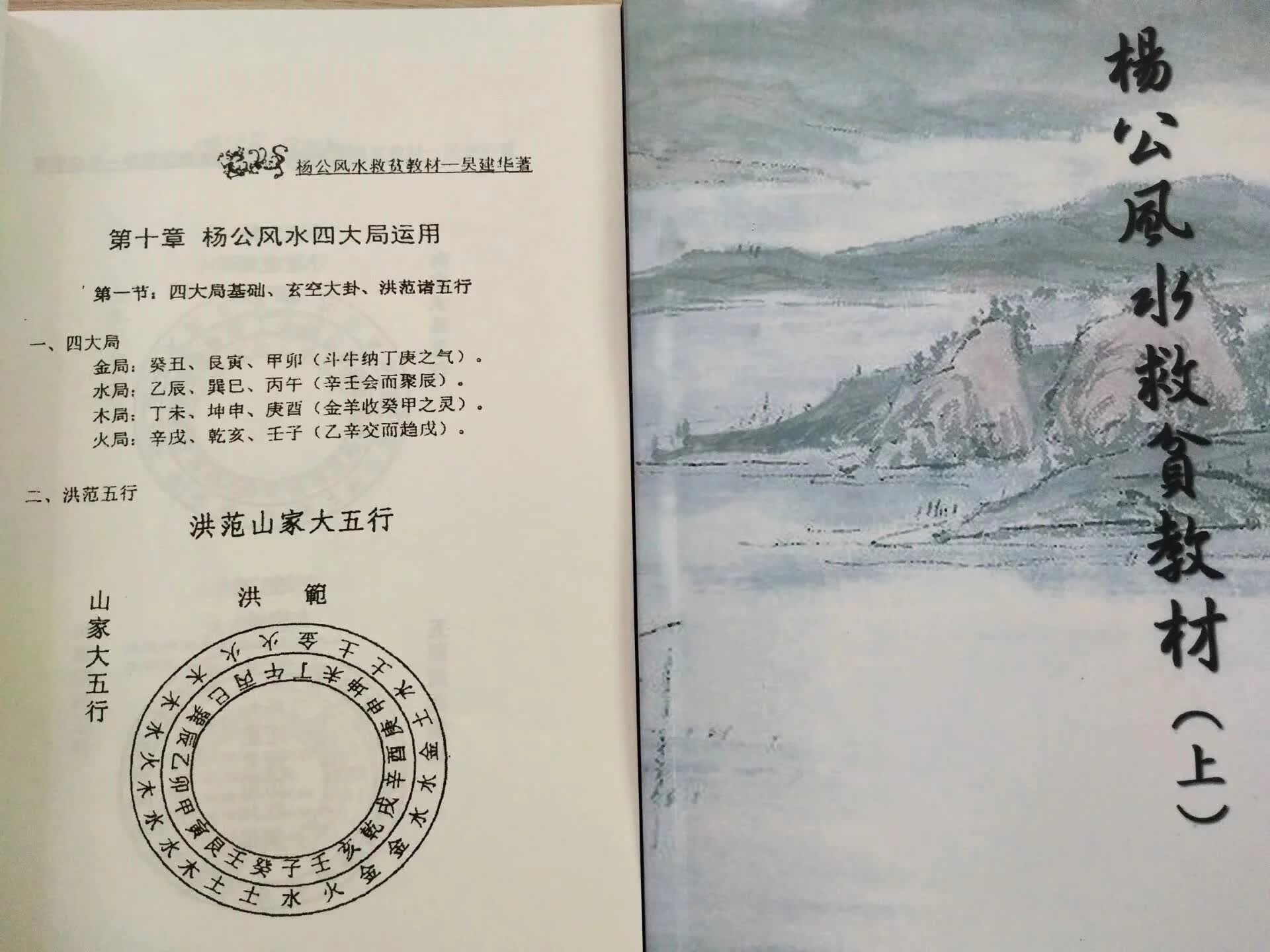 杨公风水上下两册