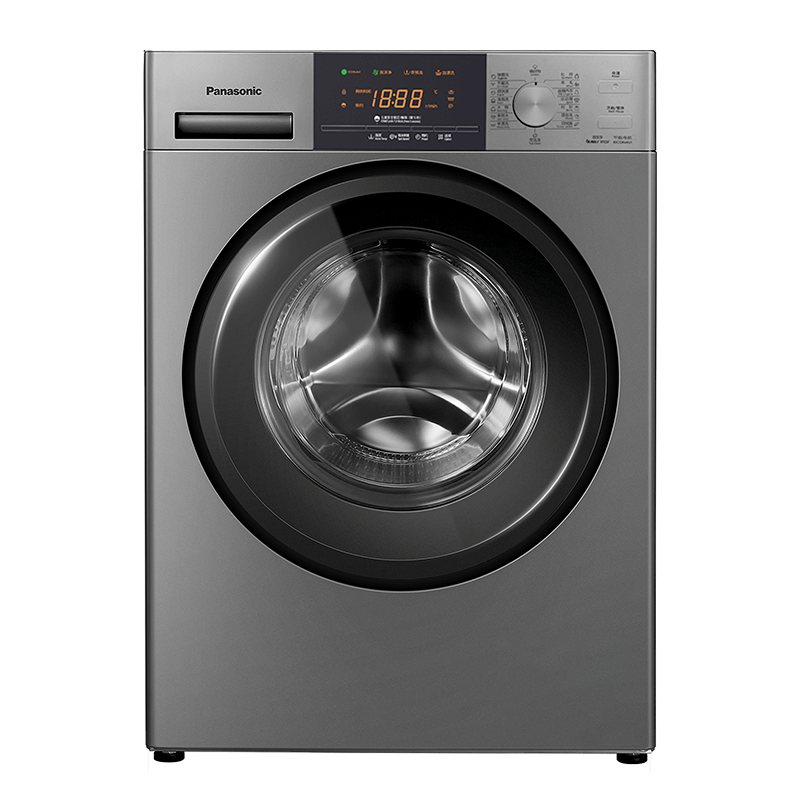 再降价、极速版、PLUS会员：Panasonic 松下 星曜系列 XQG80-ESN81 滚筒洗衣机 8kg 钛空银 1475.1元 包邮（双重优惠）(补贴后1464.26元)