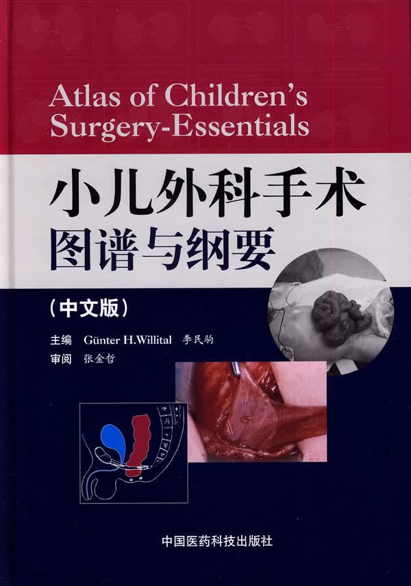 小儿外科手术图谱与纲要 李民驹 中国医药科技出版社 9787506765961