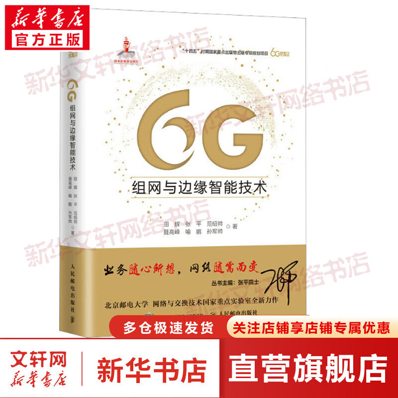 6G组网与边缘智能技术 图书