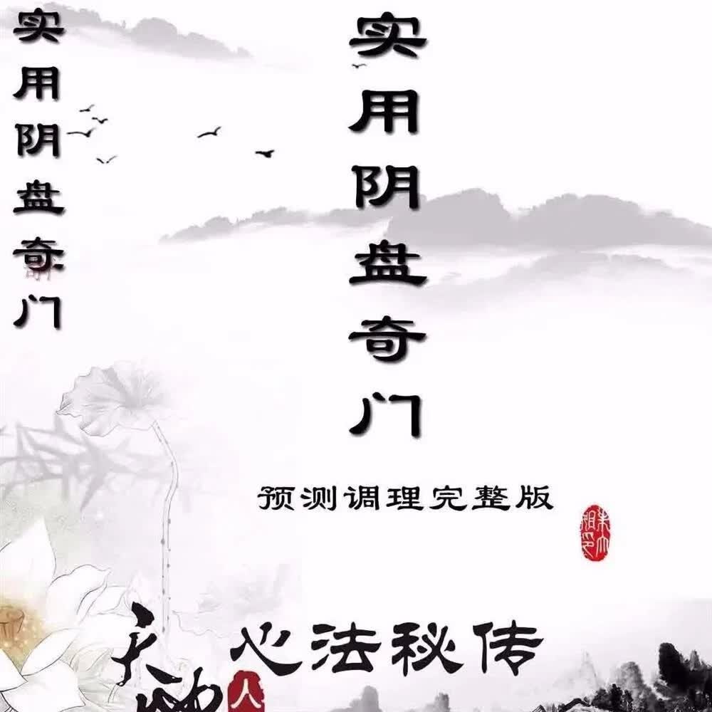 实用阴盘奇门预测调理完整版 周纳羽 现货
