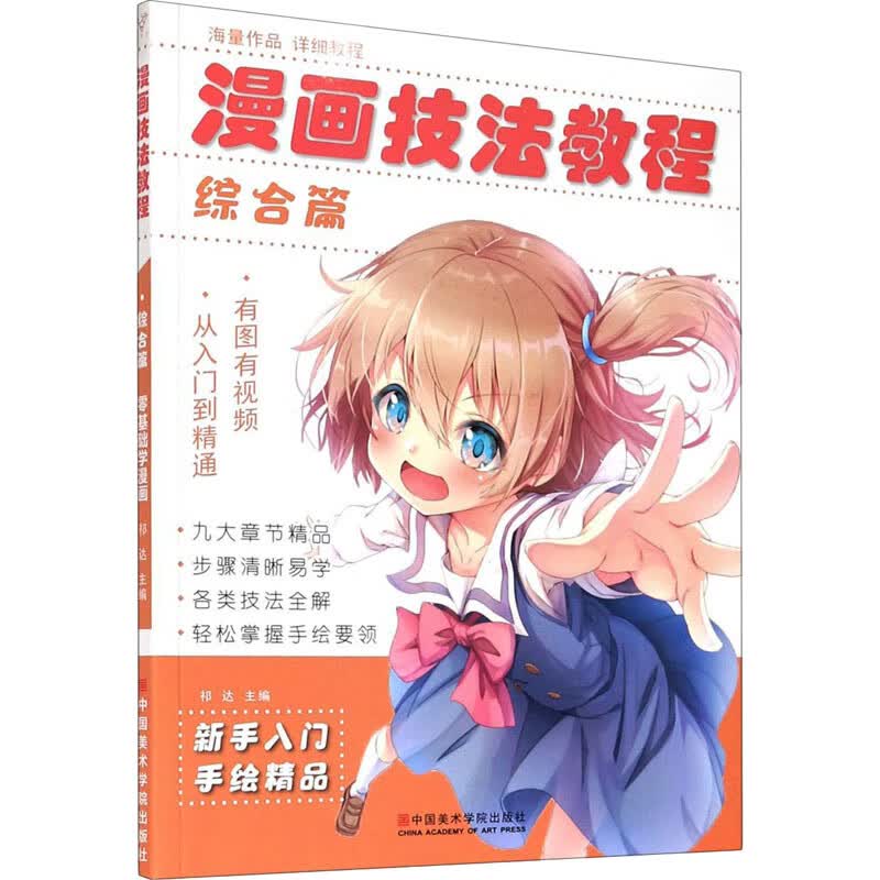 漫画技法教程 综合篇 图书