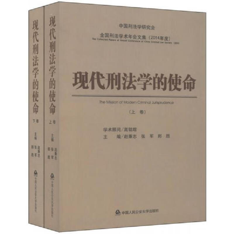 现代刑法学的使命 下卷