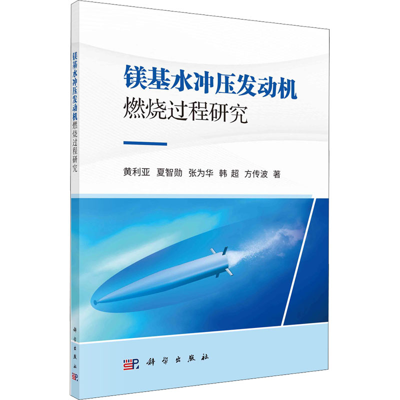 镁基水冲压发动机燃烧过程研究 图书
