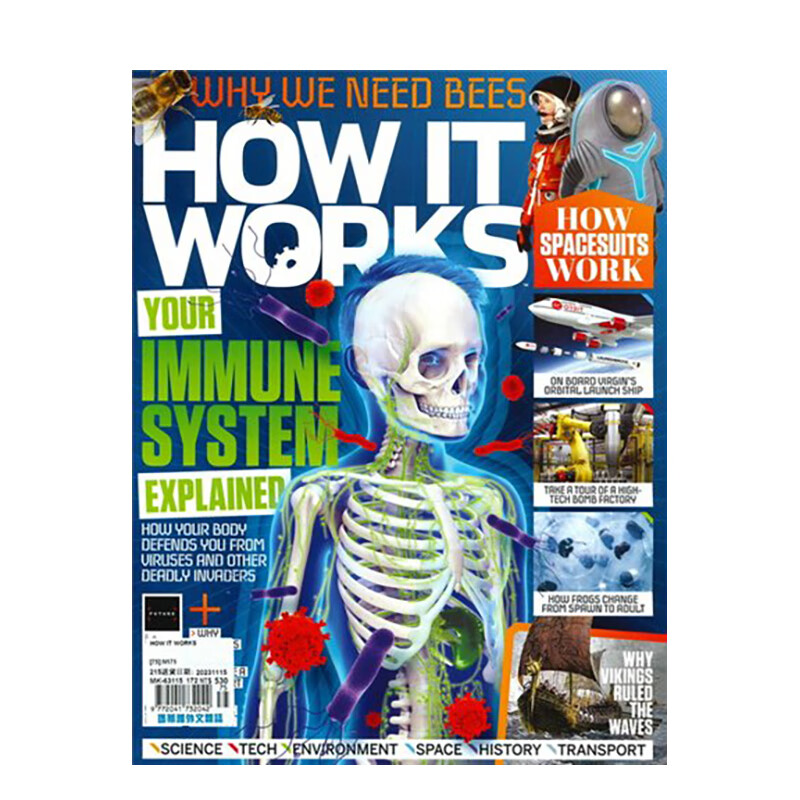 How It Works奥秘 2023年05期 NO.175 英文原版期刊学术科普杂志 善本图书 奥秘 2023年05期 NO.175