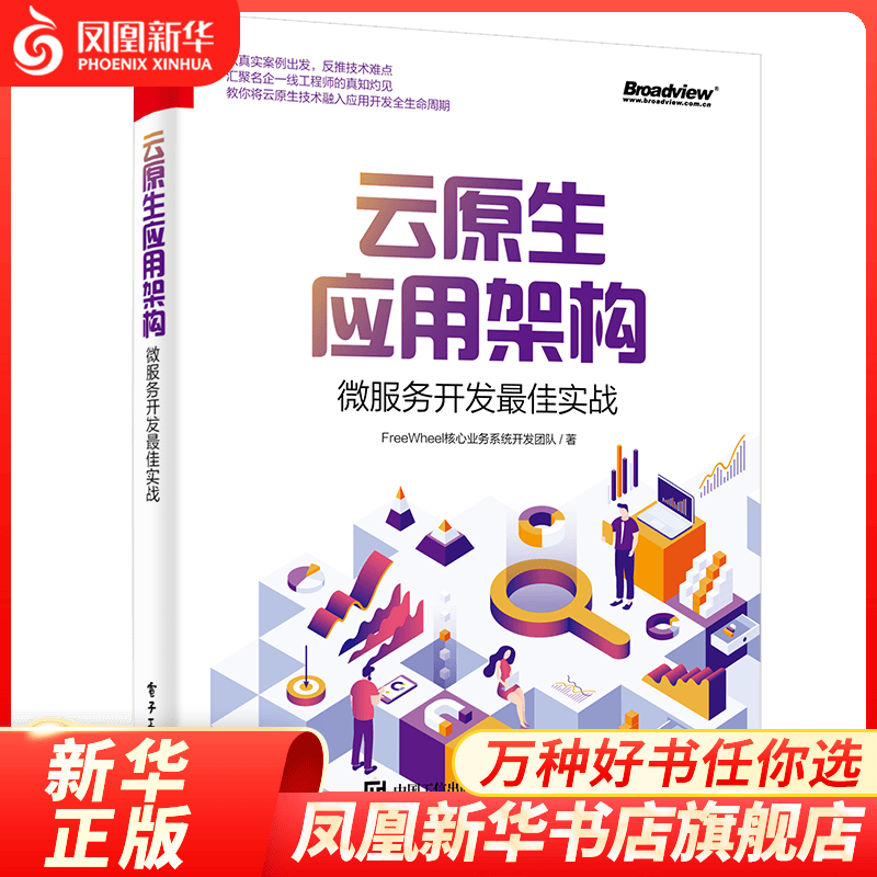 云原生应用架构 微服务开发最佳实战 核心业务系统开发团队 计算机网络通讯书籍