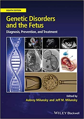 Genetic Disorders and the Fetus: Diagnosis, Prev