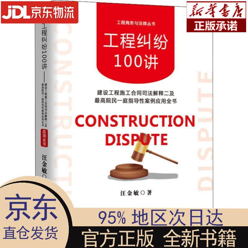 工程纠纷100讲：建设工程施工合同司法解释二 及院民一庭指导性案例应用全书 汪金敏 中