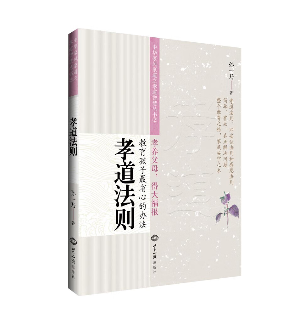 孝道法则 孙一乃【好书，下单速发】
