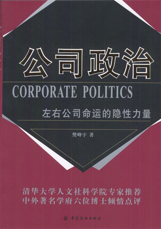 公司政治 樊峰宇 著