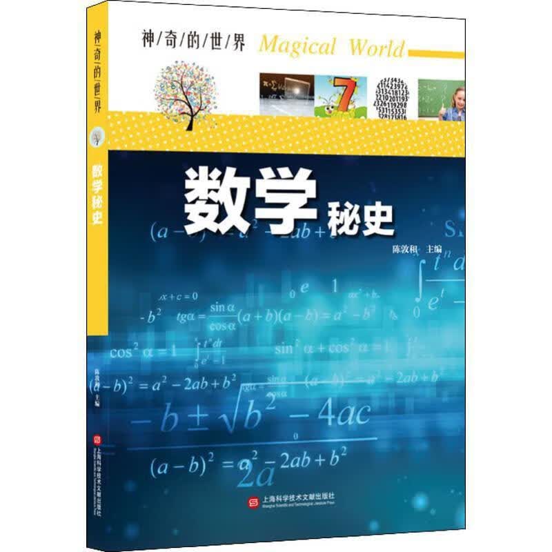 全新现货 数学秘史 9787543978942 陈敦和 上海科学技术文献出版社 科普读物