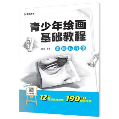 墨点美术：青少年绘画基础教程素描石膏像 史晋华; 9787534064302