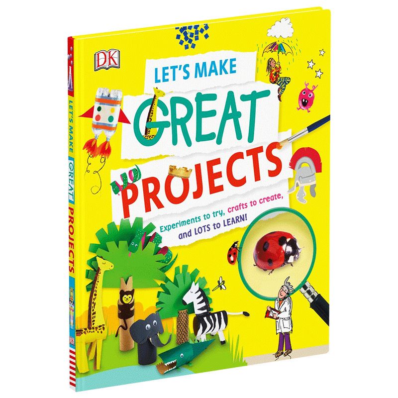 DK 一起做项目 英文Let's Make Great Projects 实验 平装