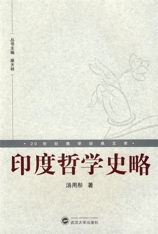 印度哲学史略 汤用彤 著 武汉大学出版社 9787307063785